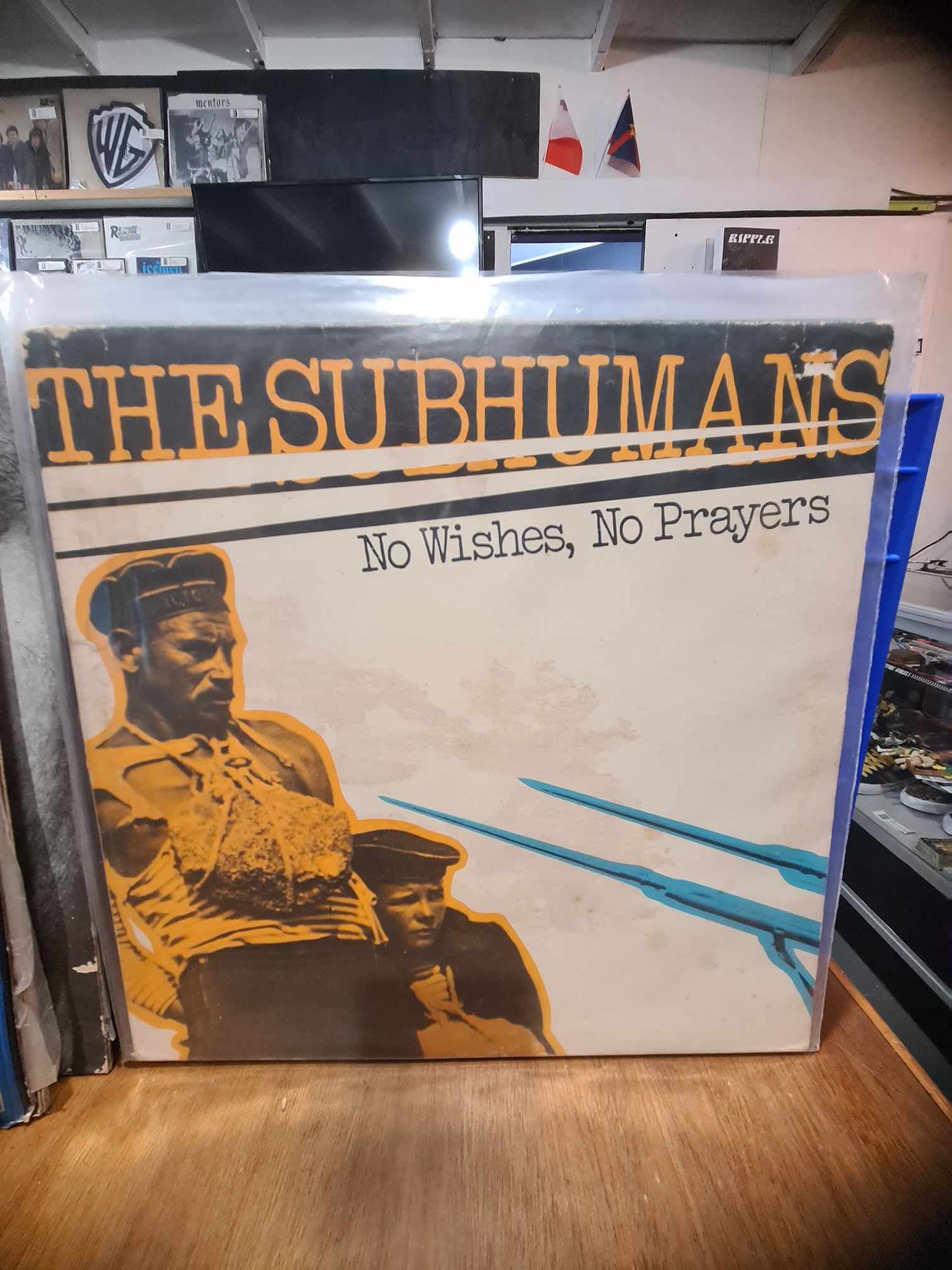 Subhumans "No Wishes, No Prayers" Lp 2nd hand | Bad Habit Records