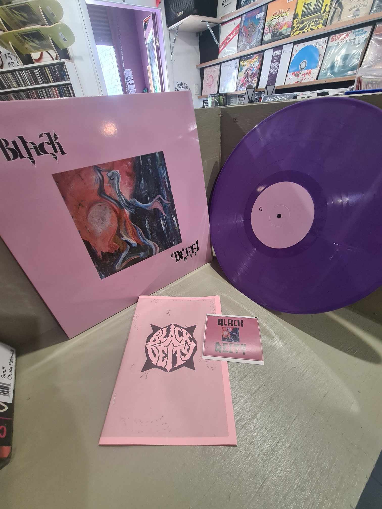 Black Deity "Self Titled" Lp PURPLE VINYL | Bad Habit Records