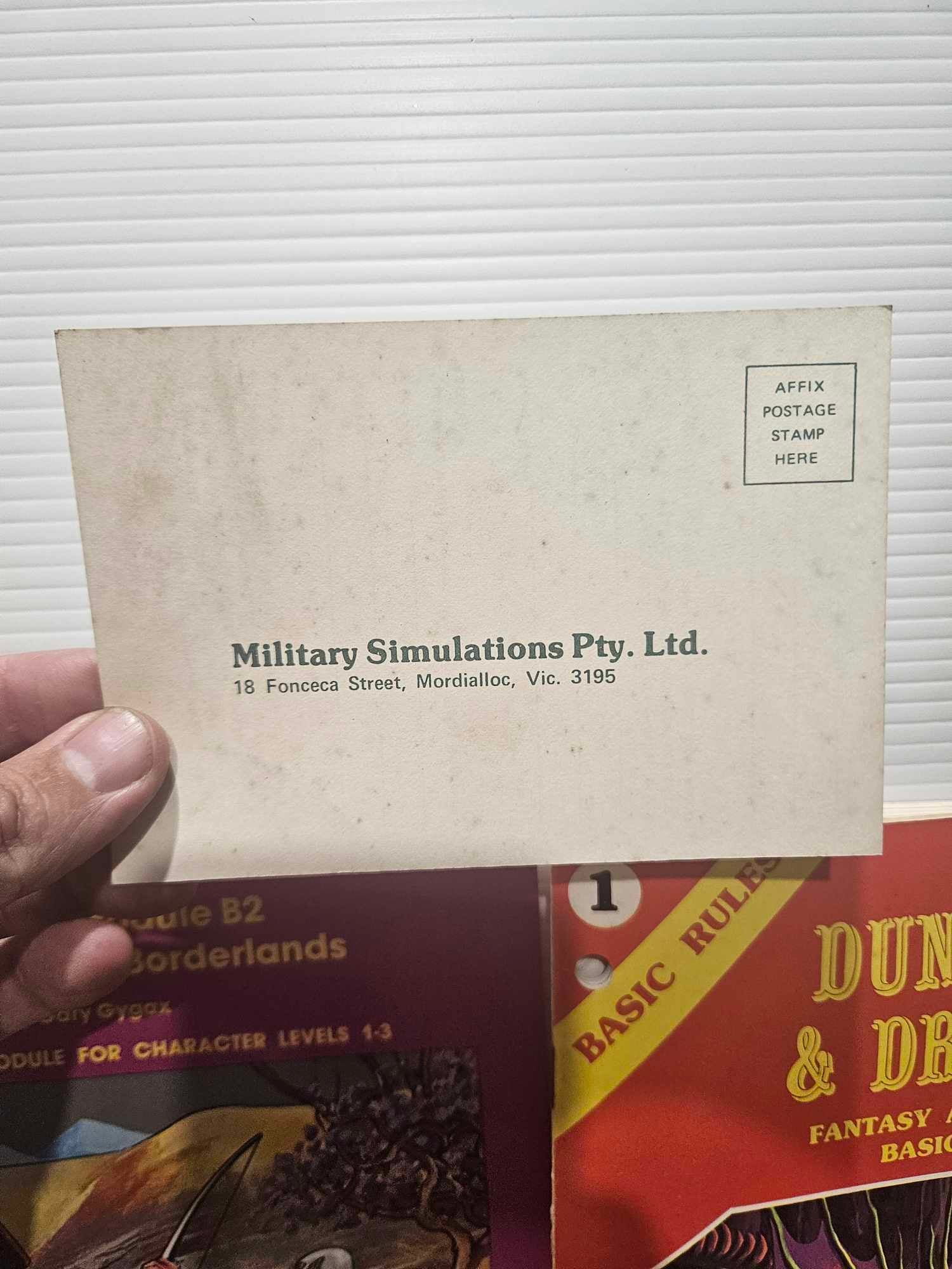 Dungeons & Dragons Basic Moldvay Set 1981 | Bad Habit Records